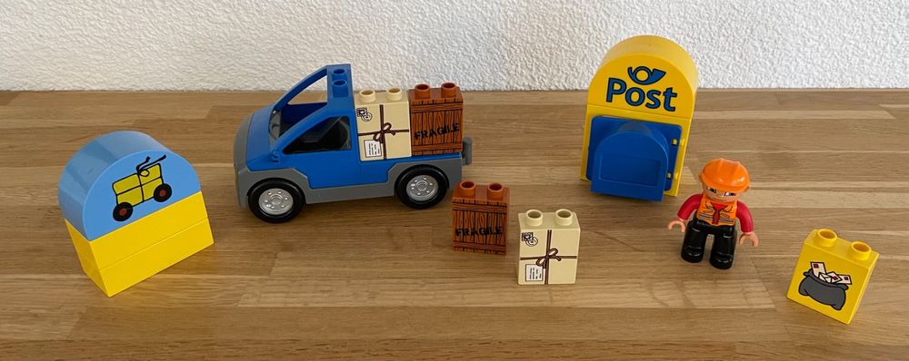 LEGO Duplo Post / Pöstler / Pakete / Briefe / Briefkasten (Gebraucht ...