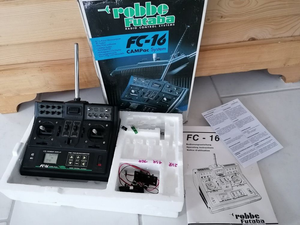 robbe Futaba FC-16 mit Multiprop Modul 8 (Gebraucht) in Chabrey für CHF ...