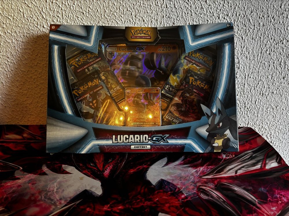 Lucario GX Box - Pokemon Cards - Collectors Item - New! (Neu und ...