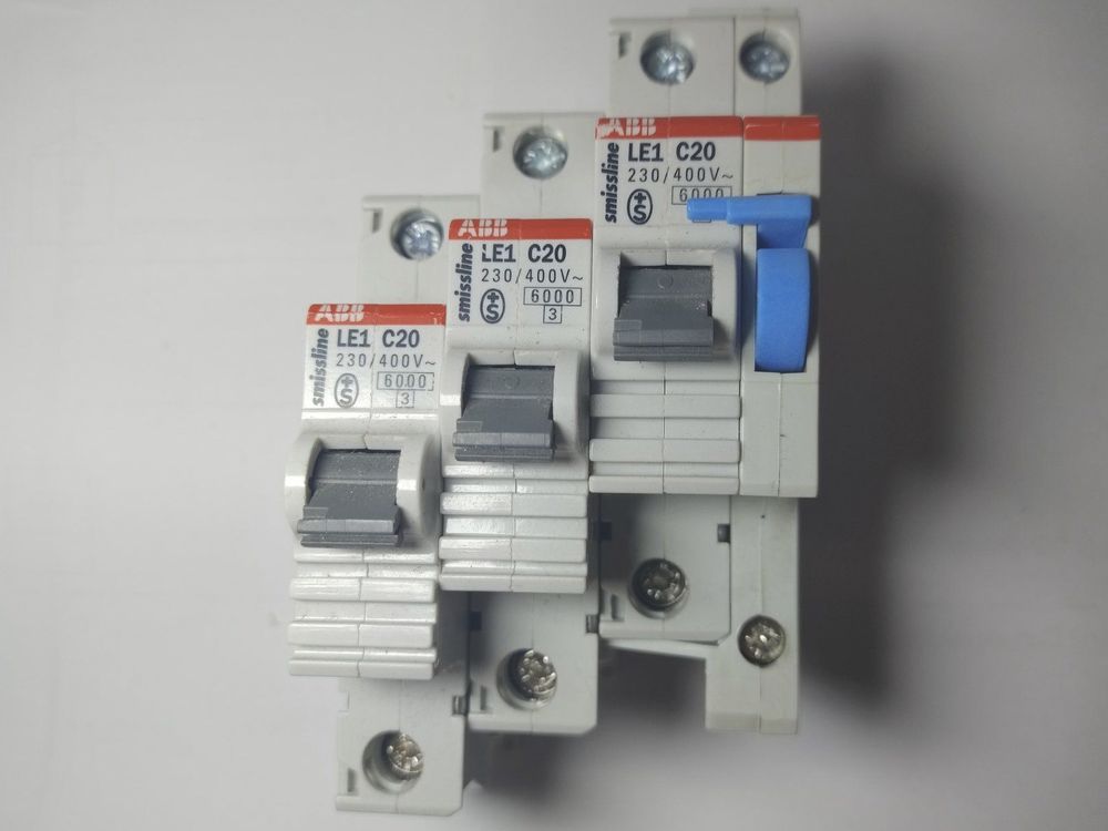 ABB Smissline LS C20 3 Phasen mit Neutralleitertrenner (Gebraucht) in ...