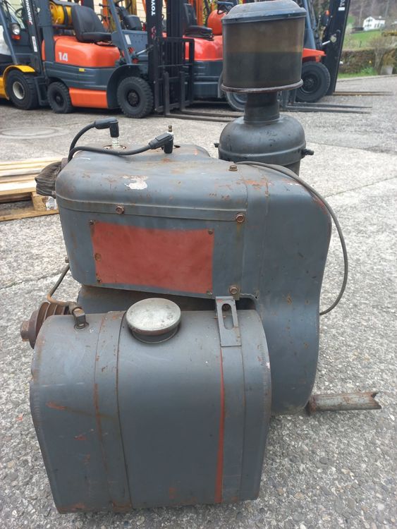 Oldtimer WISCONSIN Benzin Motor Benzinmotor Stationärmotor (D'occasion ...