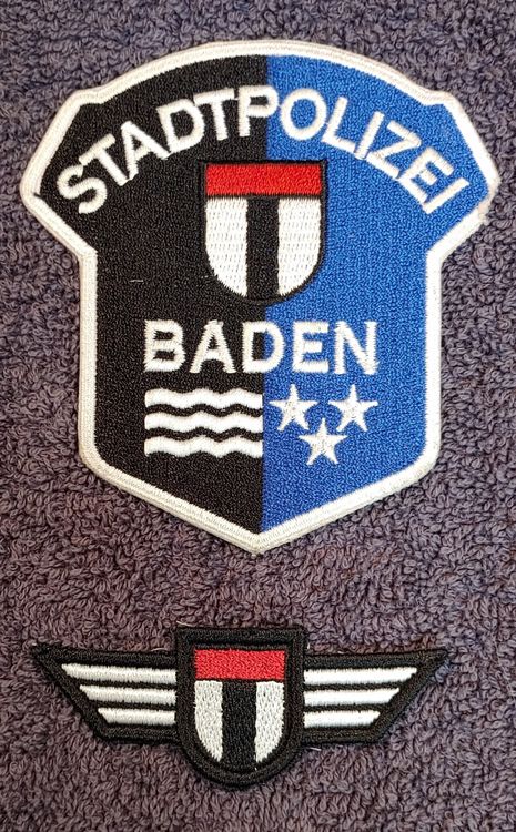 Patch Set, Stadtpolizei Baden AG, Police Schweiz (Gebraucht) in Reinach ...