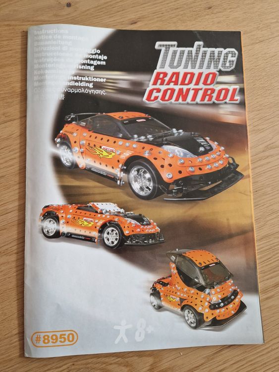 Meccano RC Tuning Auto Bausatz #8950 mit Fernsteuerung (Gebraucht) in ...