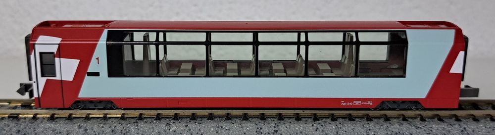 RhB Glacier Express 4er Set Neu mit Neuen Wagen Nr. Spur N (Neu und ...
