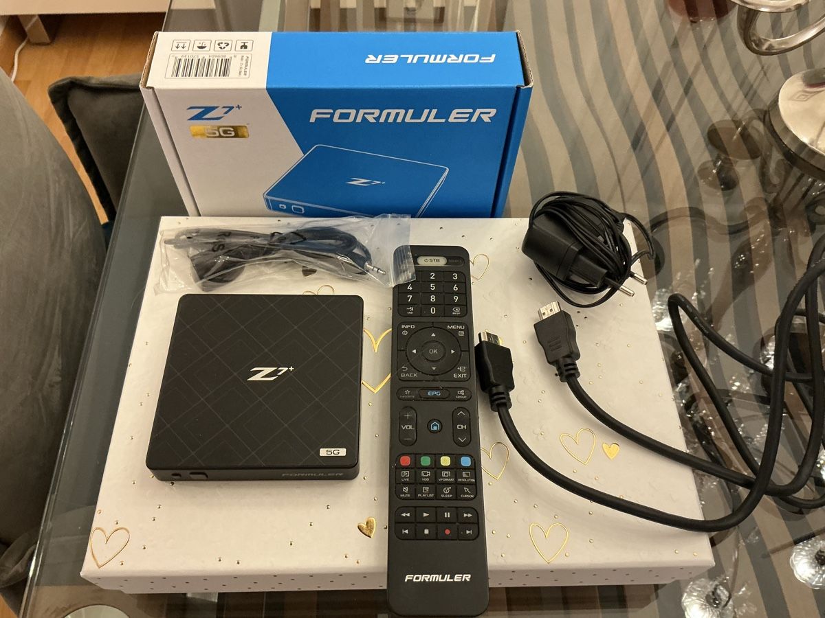 Formuler Z7+ Android 4K UHD IPTV Media Receiver TV-Box (Neu (gemäss ...
