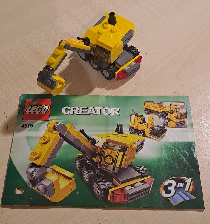 Lego 4915 - Creator Baufahrzeug | Kaufen auf Ricardo