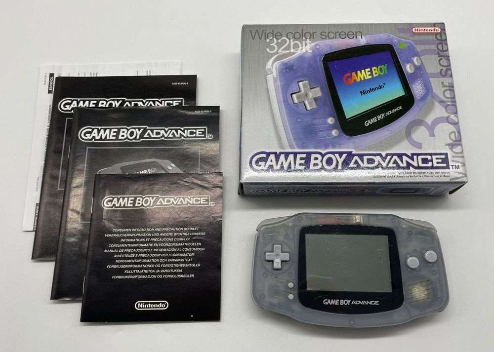 Game Boy Advance Clear Blue OVP | Kaufen auf Ricardo