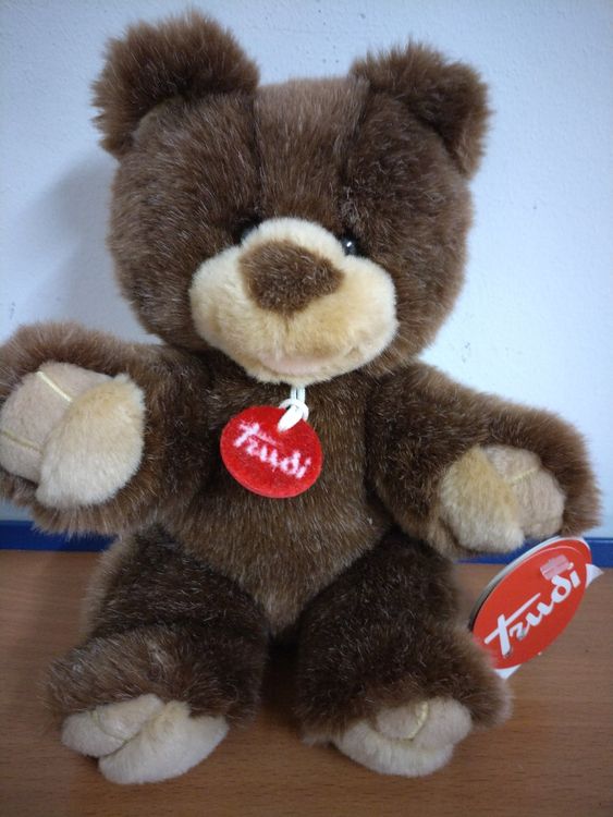 Süsser Trudi Teddybär, neuwertig mit Etikett (Neu und originalverpackt ...