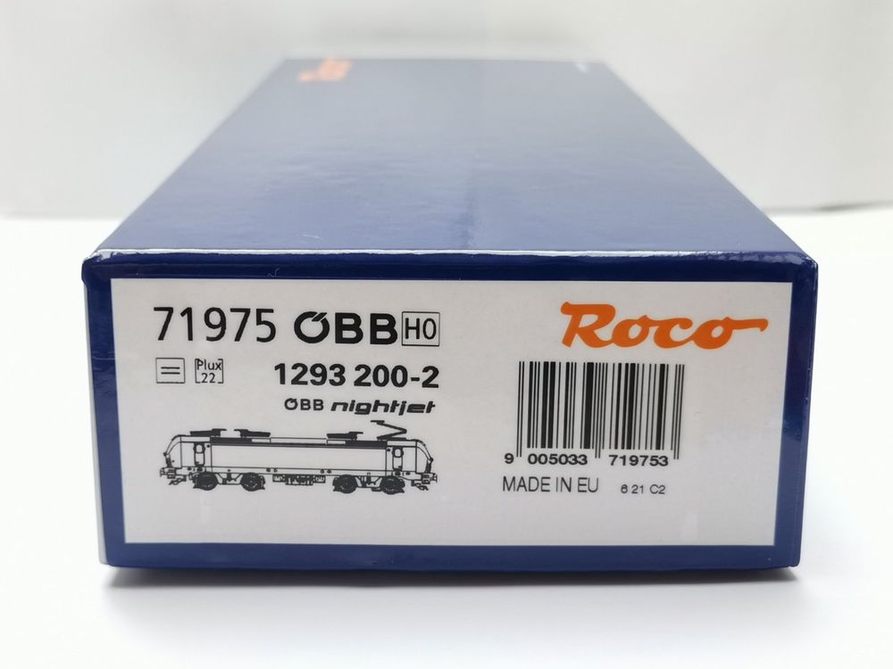 Roco H0 71975 ÖBB Nightjet 1293 200-2 (Neu und originalverpackt) in ...