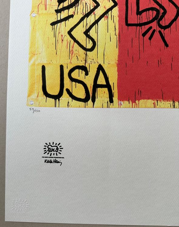 Keith Haring: USA 1981 59/150 (Neu (gemäss Beschreibung)) in Meilen für ...