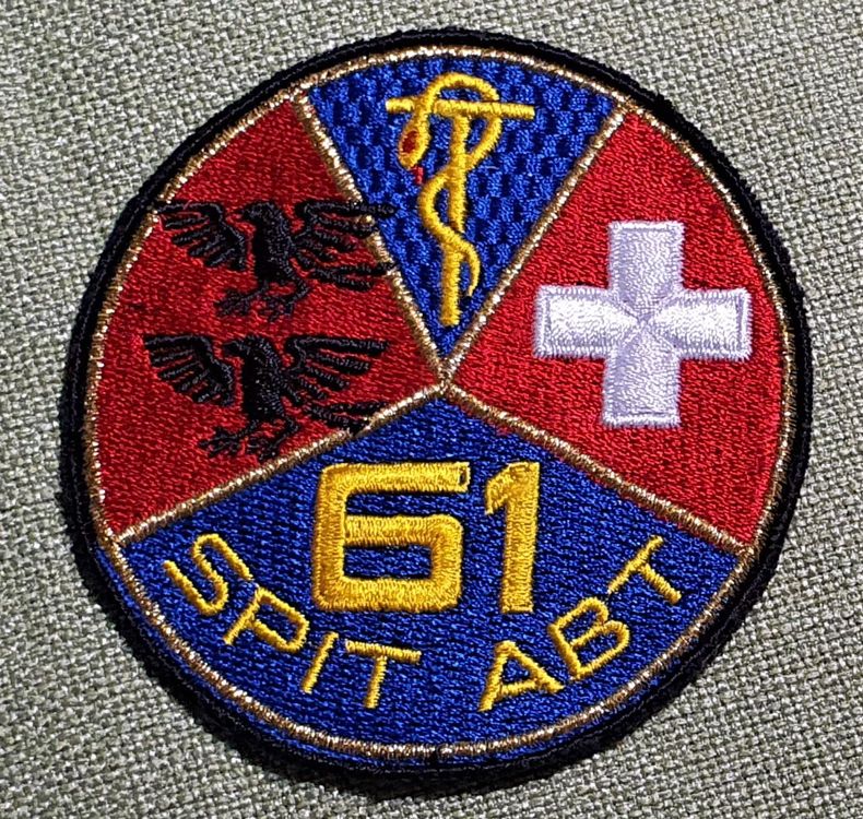 X077 - Patch Swiss Army Militär Armee SPIT ABT 61 (Gebraucht) in ...