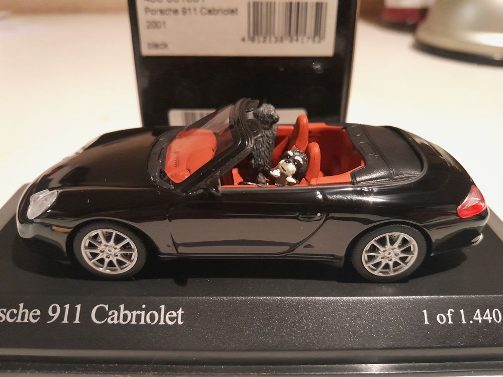 Minichamps 1:43 Porsche 911 Cabriolet 2001 Art.N° 400 061031 (Neu und originalverpackt) in ...