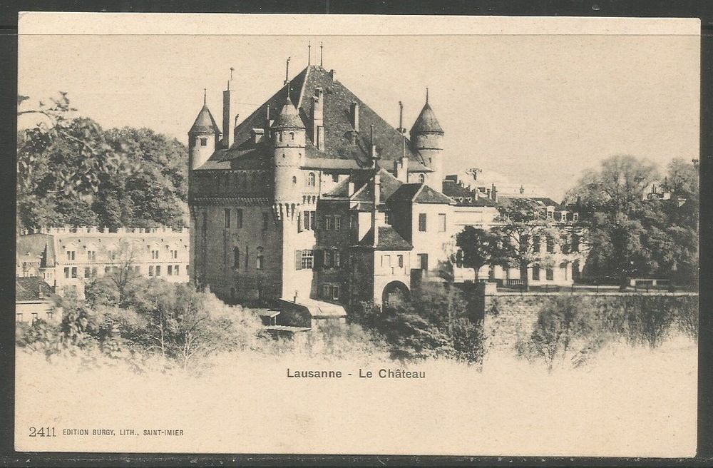 Carte P ( Lausanne / Le Château ) (D'occasion) à La Russille pour CHF 1 ...
