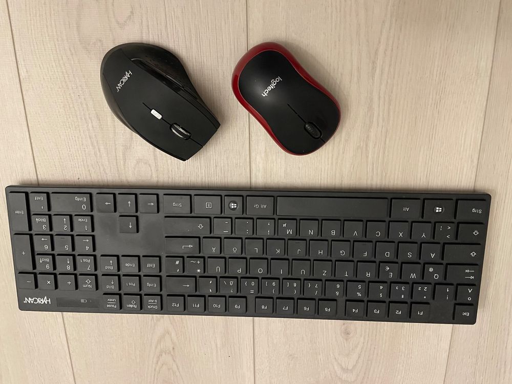 Keyboard and Mouse Wireless Hyrican Logitech (Gebraucht) in Euthal für ...