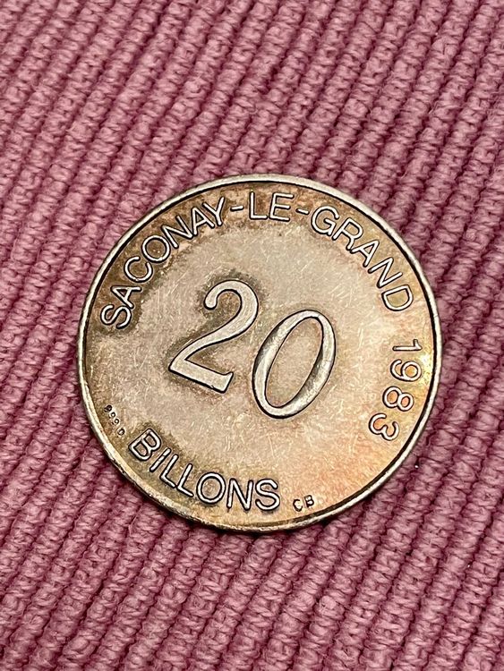 20 Billons en argent x 2 (D'occasion) à Lausanne pour CHF 15 – avec ...