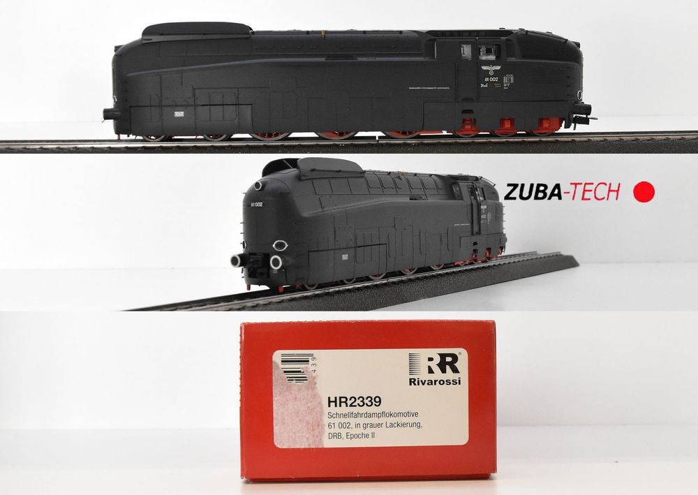 Rivarossi 2339 Dampflok BR 61 DRG H0 GS Analog mit OVP (Gebraucht) in ...