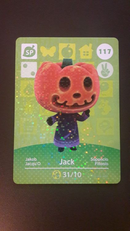 ACNL/NH Amiibo Karte EU - Nr. 117 Jakob (Gebraucht) in Nänikon für CHF ...