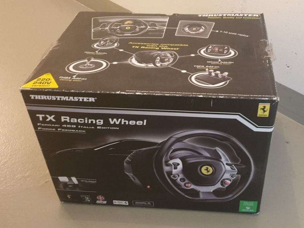Thrustmaster TX Ferrari 458 + T3PAPedals | Kaufen auf Ricardo