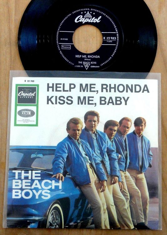 BEACH BOY help me rhonda CAR COVER rar | Kaufen auf Ricardo