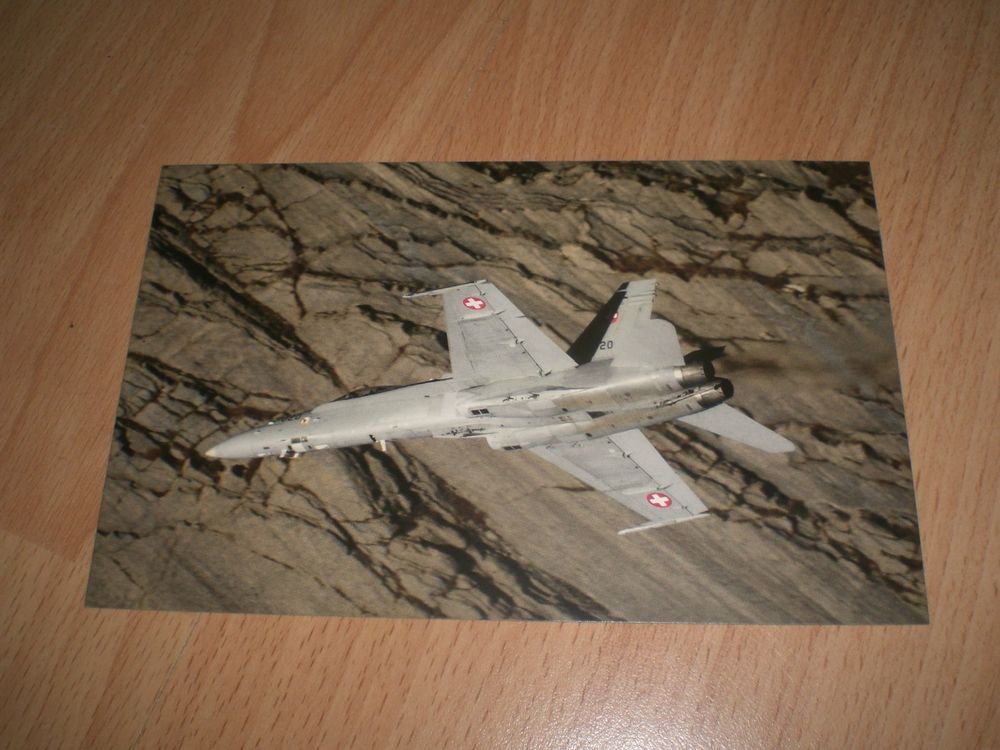 Postkarte F/A-18C Hornet (Gebraucht) in Grellingen für CHF 1.1 – mit Lieferung auf Ricardo kaufen