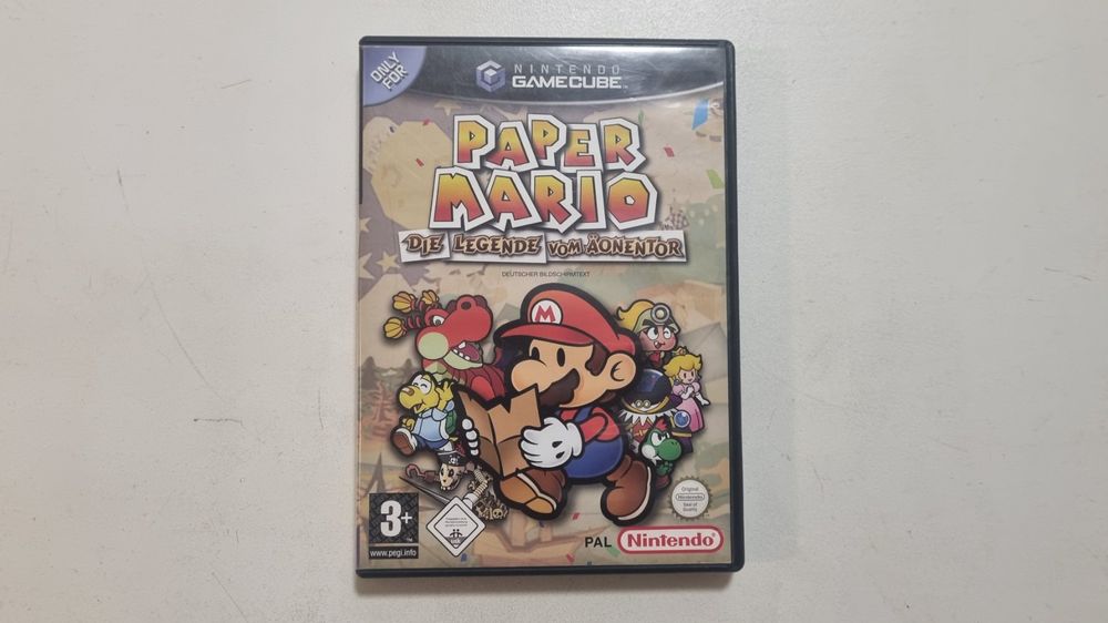 Paper Mario Die Legende vom Äonentor Nintendo Game Cube PAL (Gebraucht ...