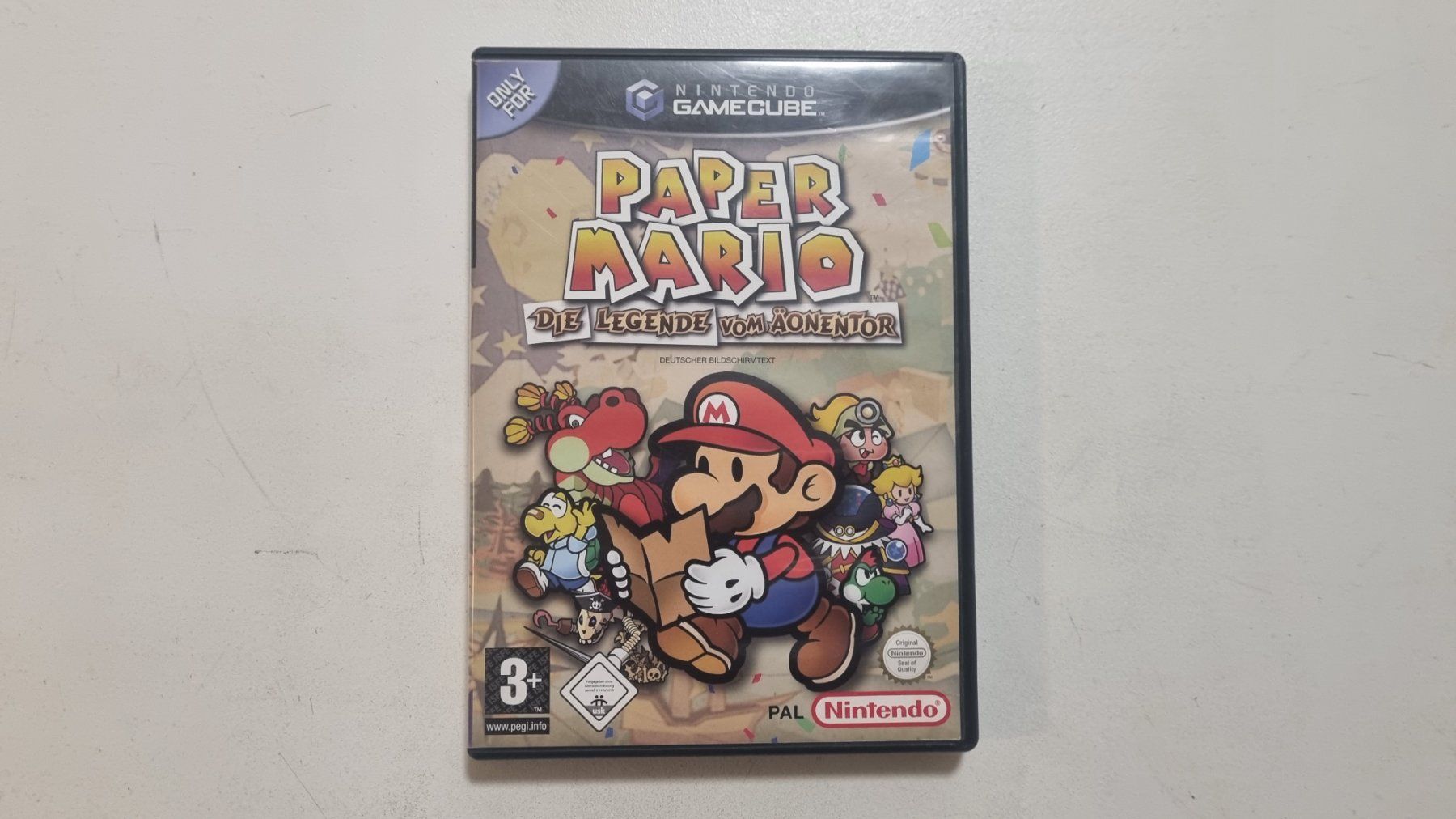 Paper Mario Die Legende vom Äonentor Nintendo Game Cube PAL (Gebraucht ...
