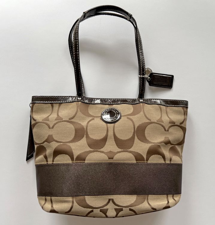 Coach Tote Canvas Signature | Kaufen auf Ricardo
