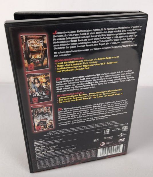 Death Race - Trilogy (De & Eng) 3-Movie Box Set (Gebraucht) in st ...