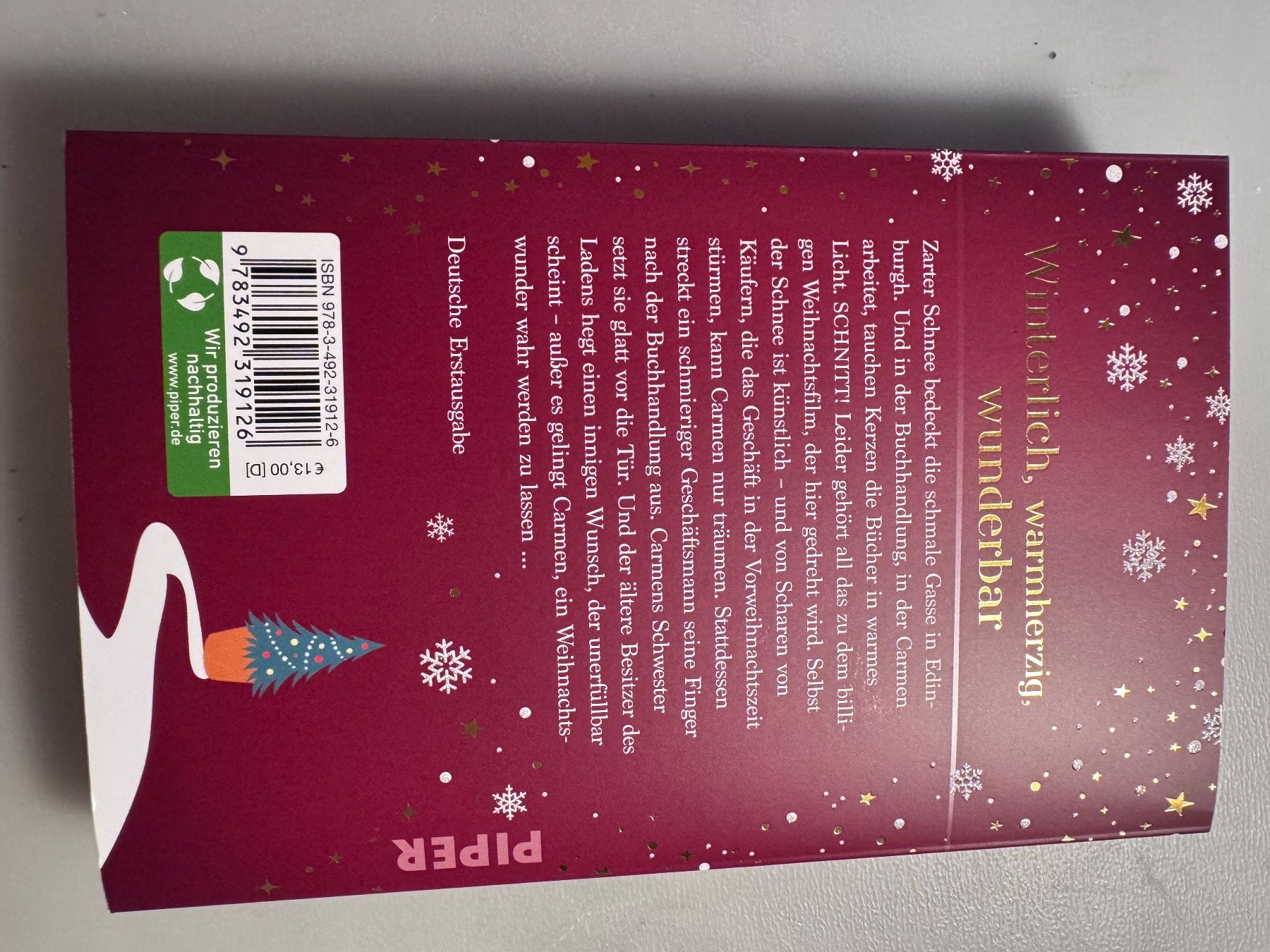 Jenny Colgan: Winterträume in der kleinen Buchhandlung! (Neu (gemäss ...