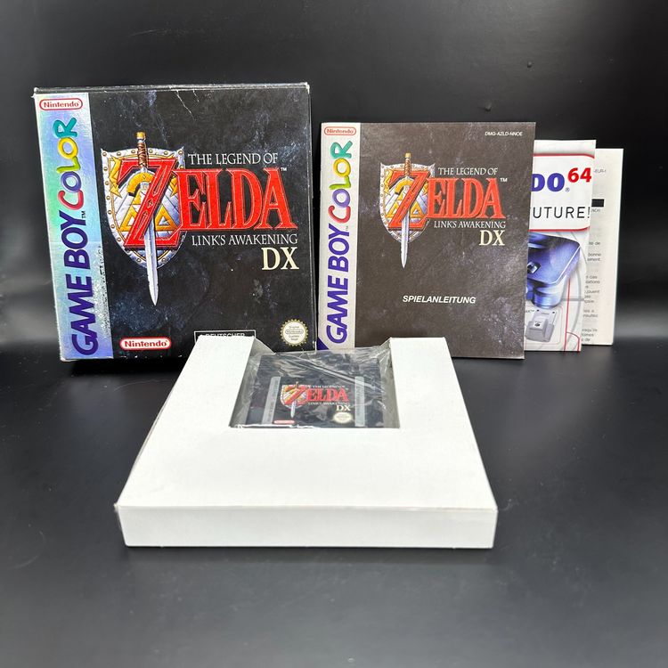 The Legend of Zelda Link's Awakening DX Game Boy Color OVP (Gebraucht ...