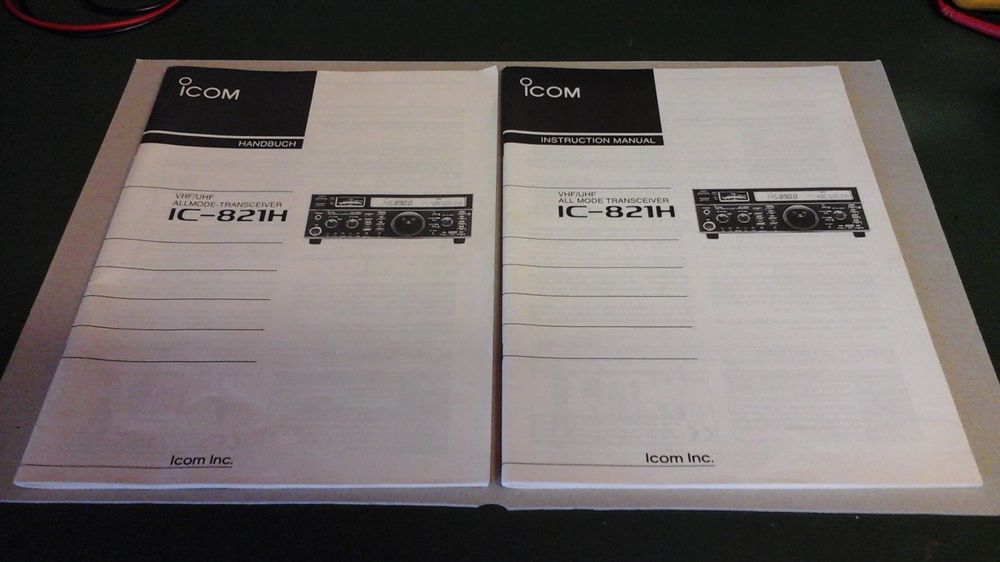 Icom IC-821H VHF/UHF All Mode Transceiver (Nr. 1) (Gebraucht) in ...