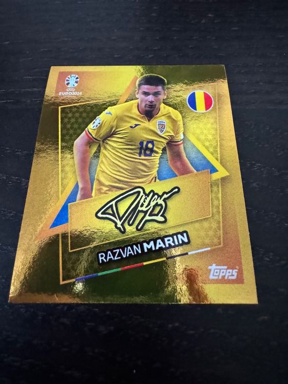 Topps Euro 2024 Marin ROM SP Gold (2) | Kaufen auf Ricardo