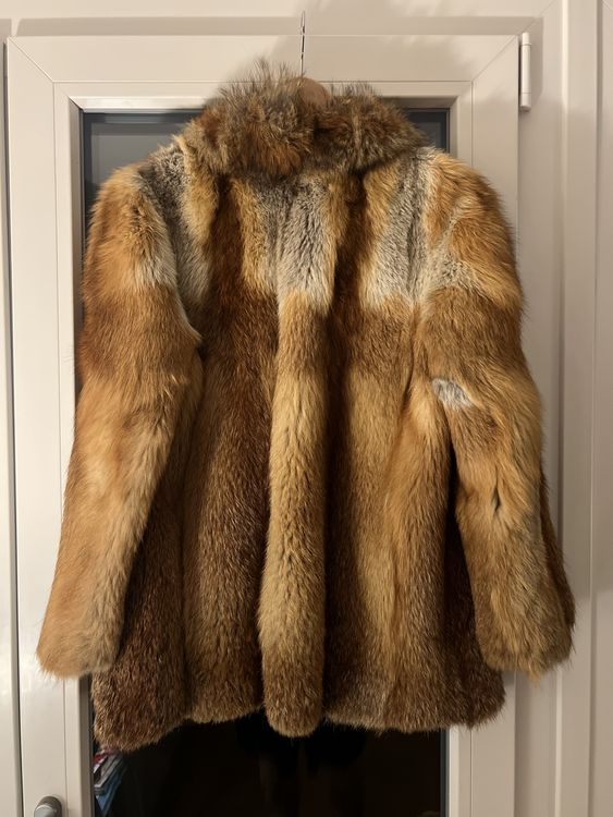 Elegante Vintage Fuchs Jacke/Mantel - Warm durch den Winter! (Gebraucht ...