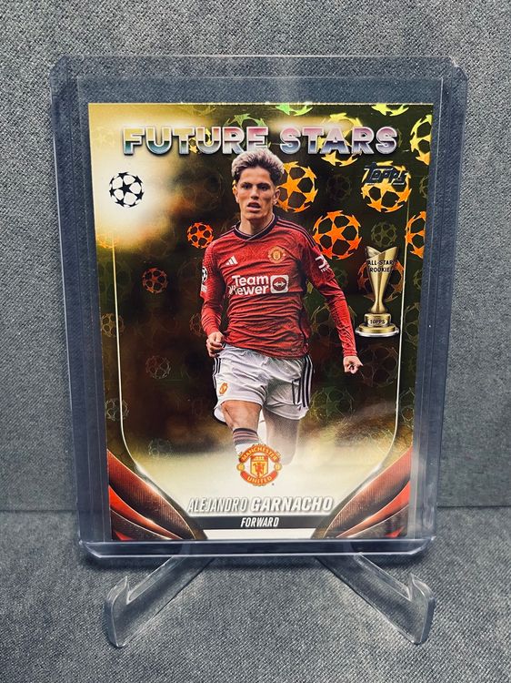2023-24 Topps UEFA Alejandro Garnacho Gold Starball | Acheter sur Ricardo