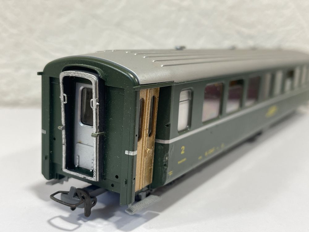 Bemo 3250 117 RhB 2. Klasse Personenwagen mit Figuren | Kaufen auf Ricardo