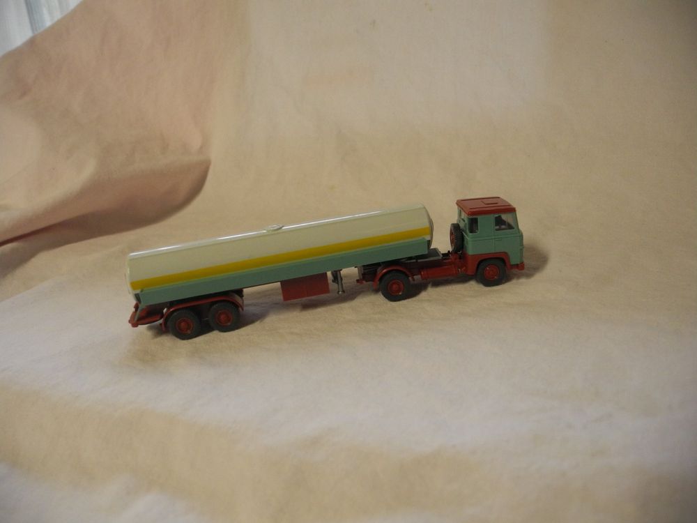 ALTER WIKING SCANIA TANKSATTELZUG FRIGEN 1:87 UNBESPIELT (Neu (gemäss ...