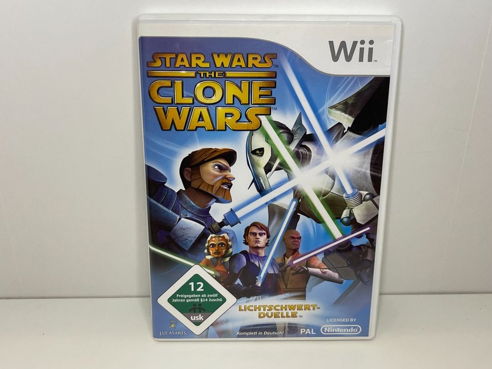 Nintendo Wii Star wars the clone Wars | Kaufen auf Ricardo