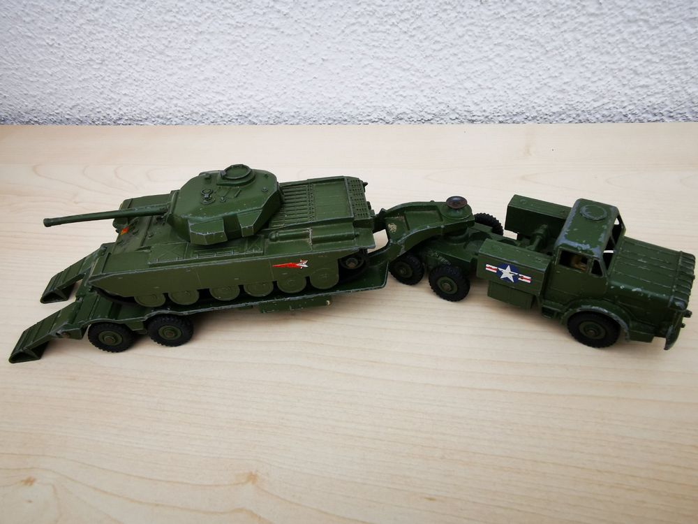 Dinky Toys 660 Tank Transporter mit Centurion Tank ,bespielt | Kaufen ...