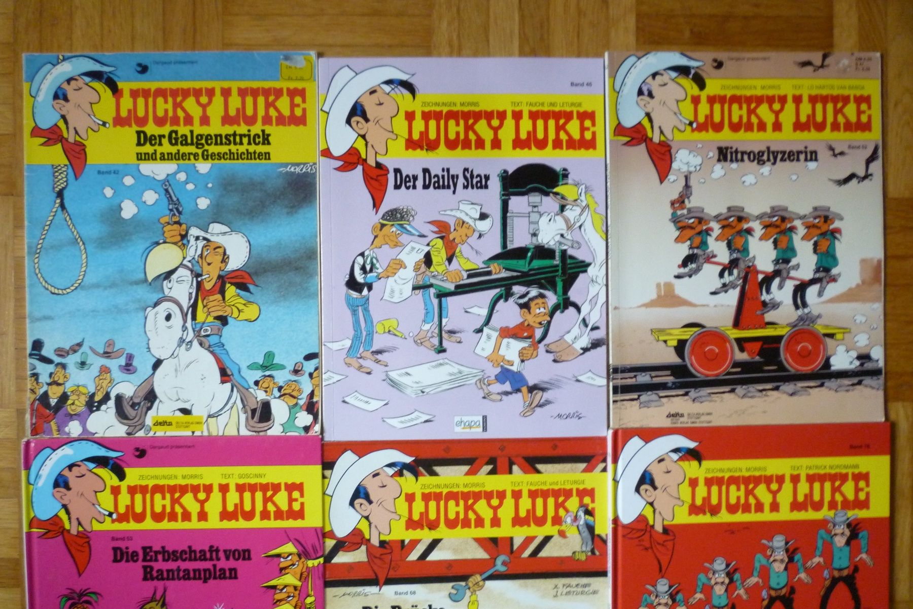 Lucky Luke Comic Sammlung - 9 Bände (Gebraucht) in Münchenstein für CHF ...