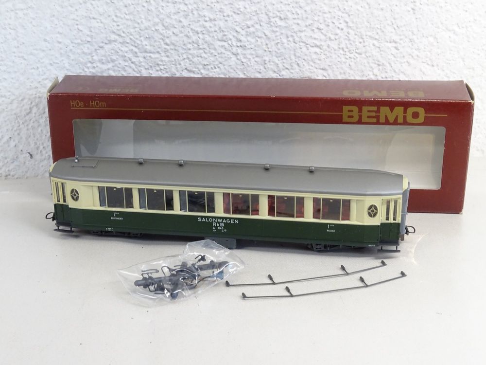 Bemo 3272-103 Salonwagen A1143, RhB, 1.Klasse, H0m,GS/DC,OVP | Kaufen auf Ricardo