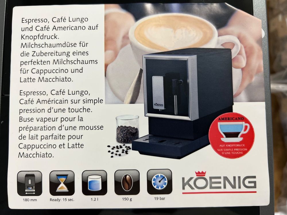 König Kaffeemaschine | Kaufen auf Ricardo