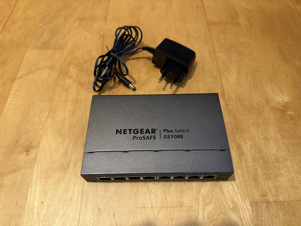 Netgear GS108E-300PES (Gebraucht) in Widen für CHF 8 – mit Lieferung ...
