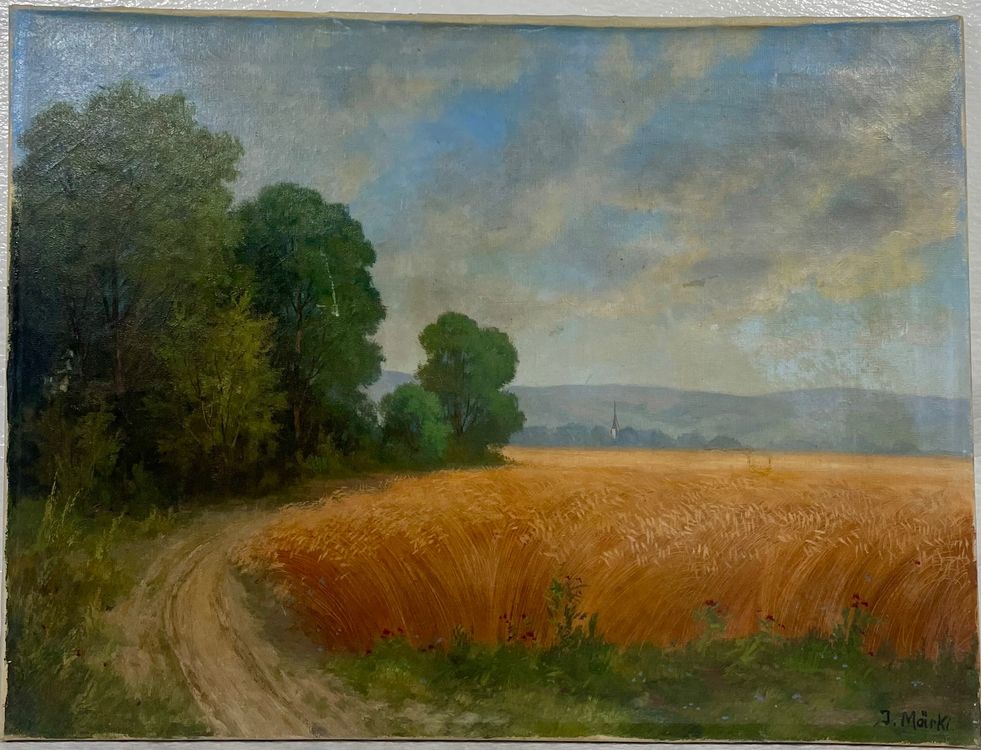 J. MÄRKI (XX) Landschaft Gemälde | Kaufen auf Ricardo