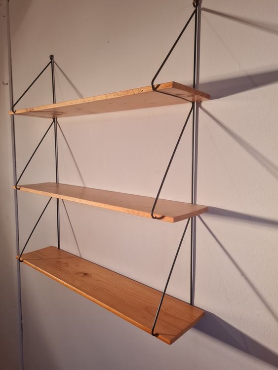 String Regal Mid Century Fichte Massivholz (Gebraucht) in Hofstetten b ...