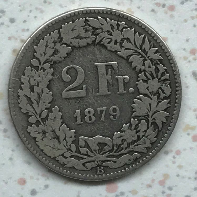 1879 2 Franken sehr selten !!!! | Kaufen auf Ricardo
