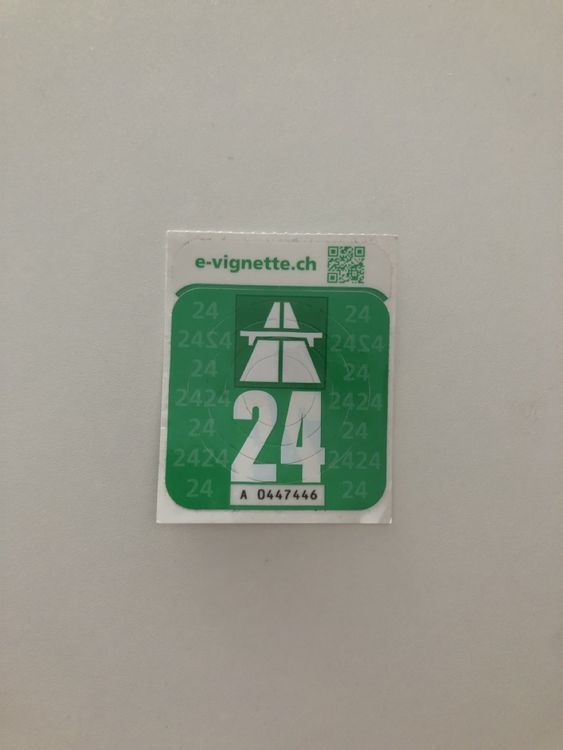 Autobahnvignette 2024 Schweiz/Suisse (Neu und originalverpackt) in Stein AG für CHF 9 – mit ...