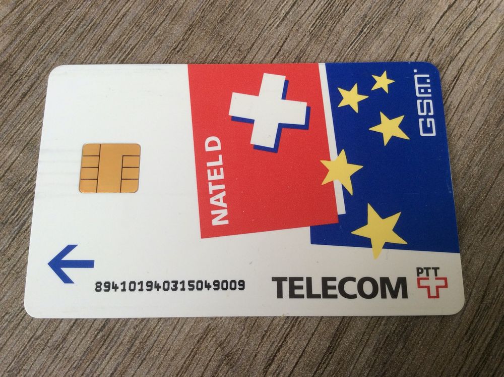 1 Natel D Chip Karte der Telecom-PTT (Gebraucht) in Triesen ...