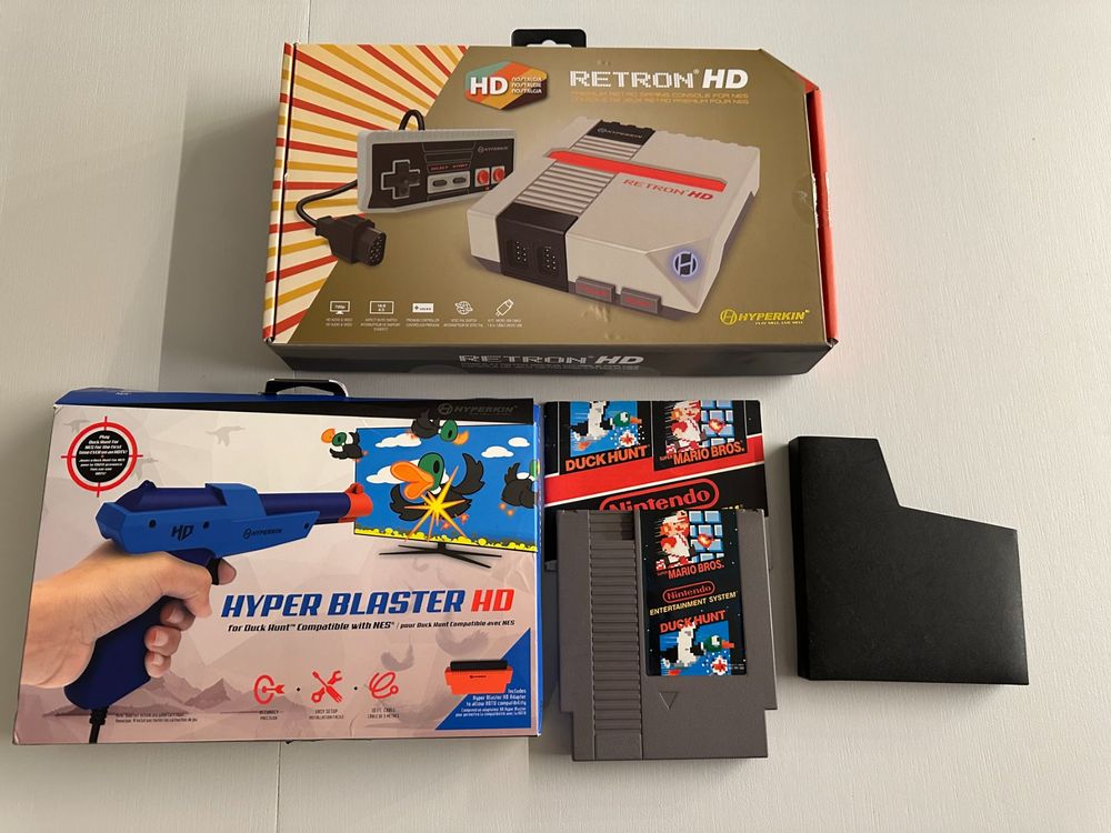Hyperkin Retron HD Konsole, Hyper Blaster HD, Duck Hunt NES (Gebraucht ...