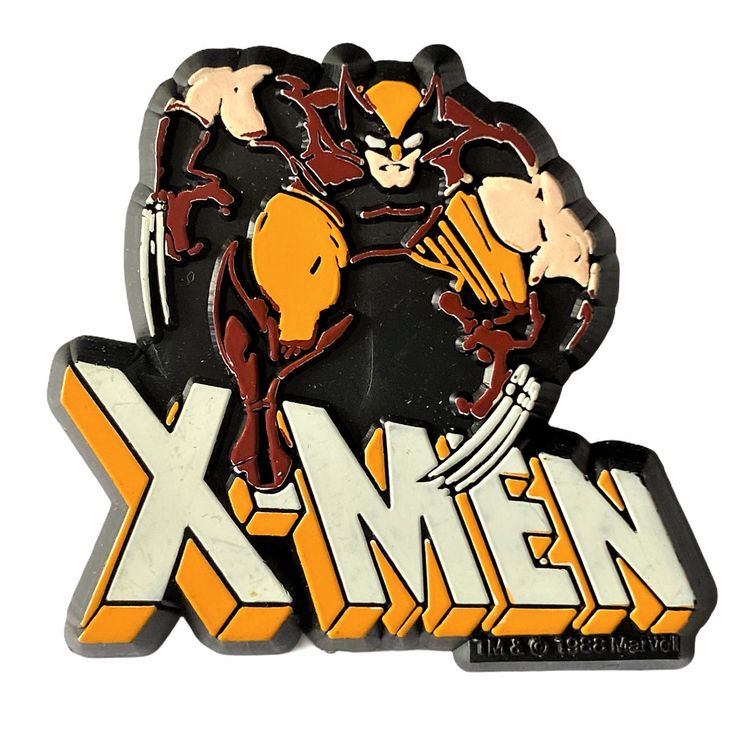 WOLVERINE X-MEN LAPEL PIN BADGE NEVER USED MARVEL MCU 1988 (Neu (gemäss ...