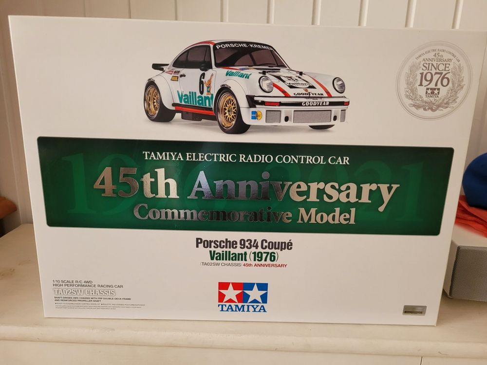 Tamiya Porsche 934 Vaillant 45th Anniversary Model 47477 | Kaufen auf Ricardo
